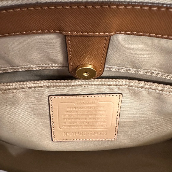 Coach | Bags | Elegant Tan Designer Womens Bag | Poshmark